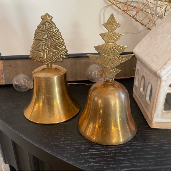 Holiday | Vintage Brass Christmas Bell | Poshmark